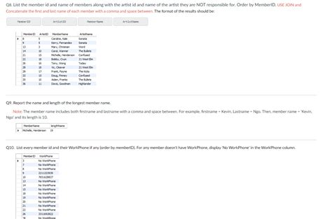 solved lyric sql drop tables if exists artists genre
