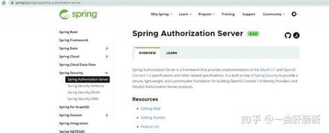 Spring Authorization Server 030发布，官方文档正式上线 知乎