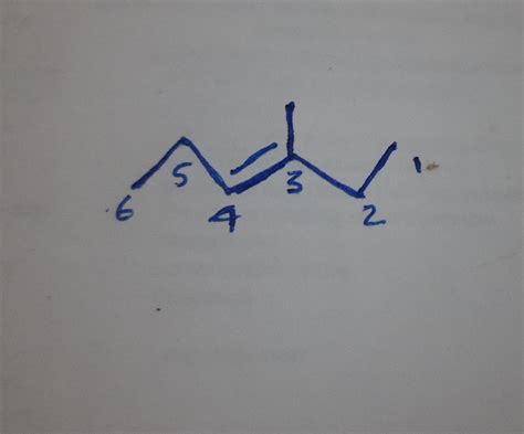 [solved] Draw 3 Methyl 3 Hexene Course Hero
