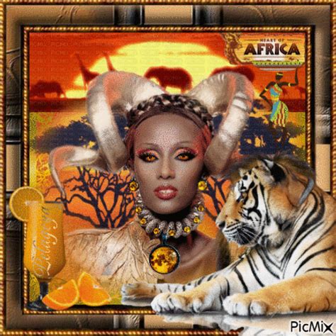 African Woman Kostenlose Animierte S Picmix