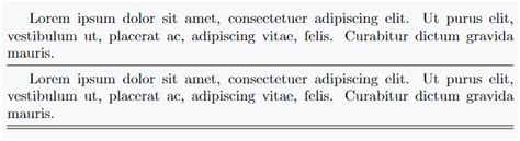 How Do You Draw A Horizontal Line In Latex