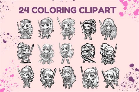 Chibi Warrior Girl