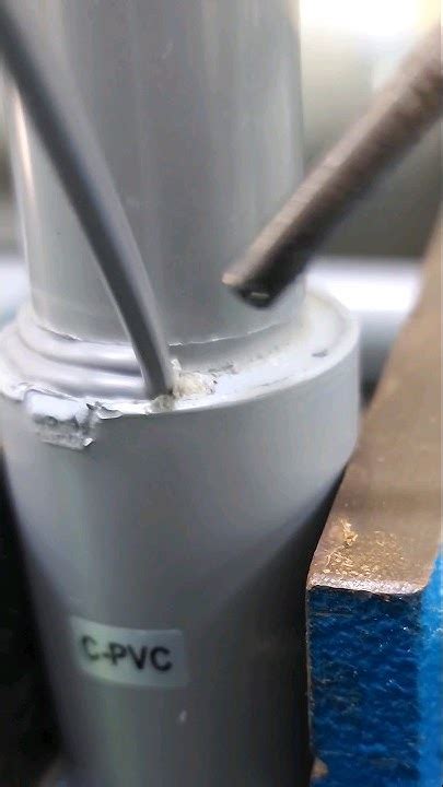 C Pvc Pipe Welding Youtube