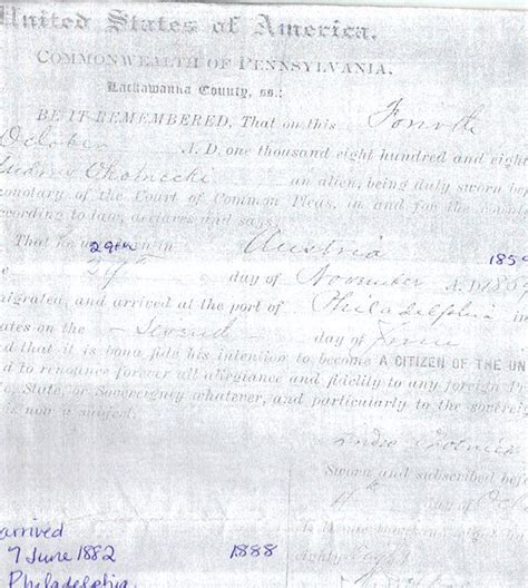 Understanding Us Naturalization Records