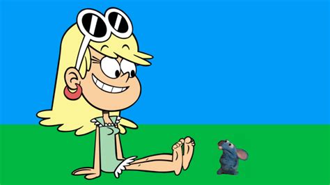 Leni Loud Barefoot By Charliethethomasfan On Deviantart