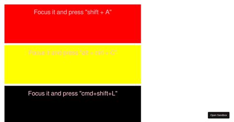 React Keypress Forked Codesandbox