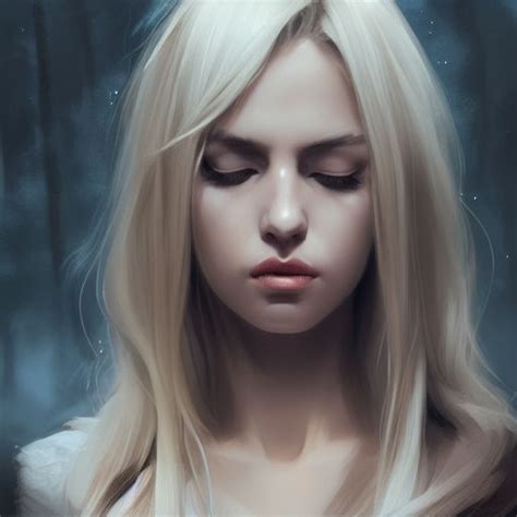 Sad Blonde Girl By Madfreakyrat On Deviantart