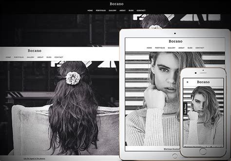 borano photography portfolio wordpress theme css nectar web