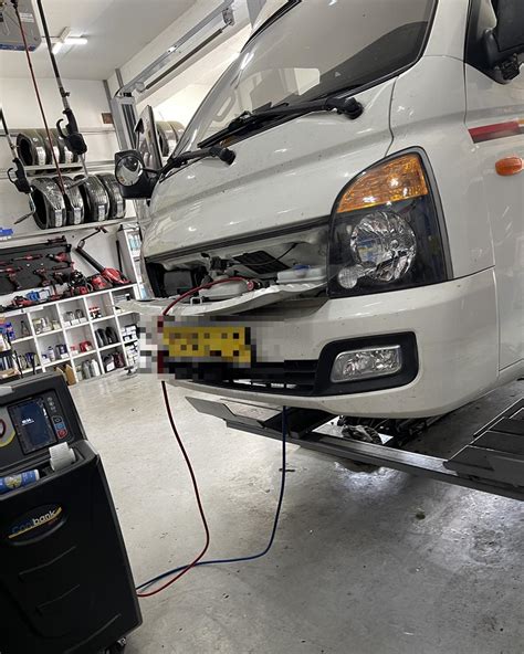 지성모터스 진주카에어컨 진주자동차에어컨 포터2에어컨 에어컨가스누설 에어컨가스주입