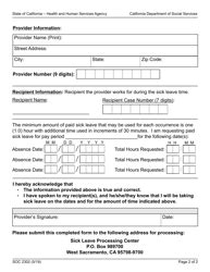 Form Soc2302 Download Fillable Pdf Or Fill Online In Home Supportive