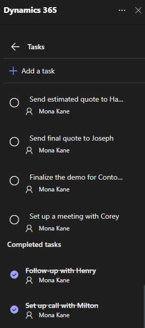 Work With Tasks In A Teams Meeting Microsoft Learn