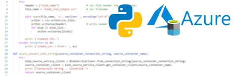 Azure And Python Listing Container Blobs