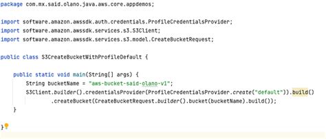 how to create an aws bucket programatically on java dev community