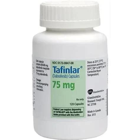 Tafinlar Dabrafenib Mesylate Tablet Strength 75 Mg At ₹ 390000