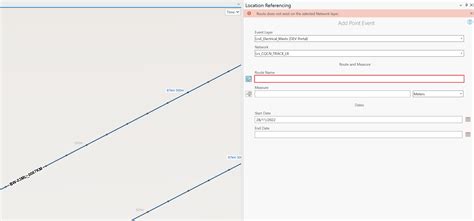 Solved Choose Route From Map Says Route Does Not Exist On Esri Community