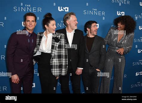 Matt Bomer From Left Jessica Biel And Bill Pullman Chris Messina And Parisa Fitz Henley
