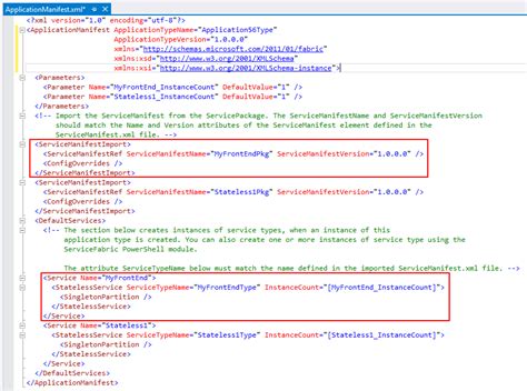Manage Applications In Visual Studio Azure Service Fabric Microsoft Learn