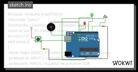 Wokwi Online ESP STM Arduino Simulator