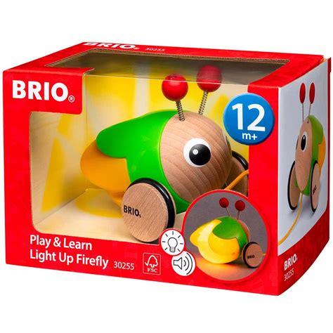 Игрушка-каталка BRIO Светлячок (30255) | KIDSLINE