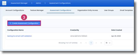 Creating An Assessment Configuration Trustarc Help Center