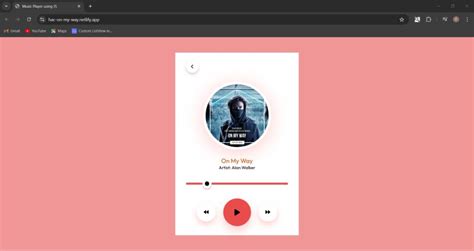 Fathima Haseetha On Linkedin Webdevelopment Musicplayer Htmlcssjs