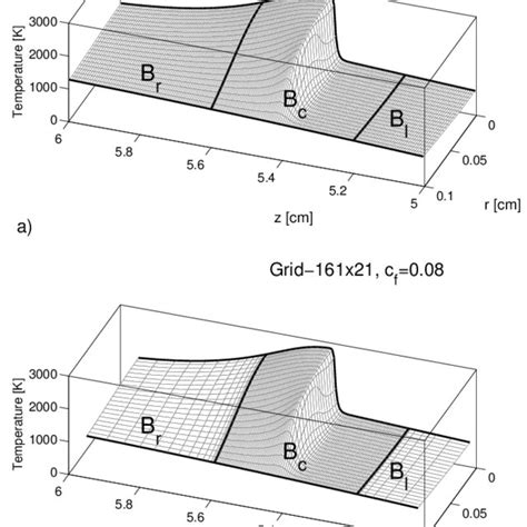 examples of adaptive moving mesh in panels a b a snapshot of the