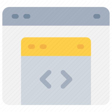 Browser Coding Develop Development Programming Website Icon