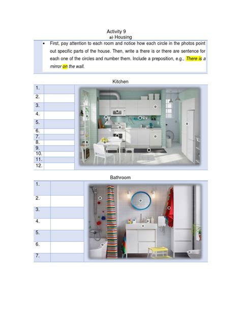 Activity 9 Format Pdf Room Bedroom