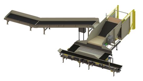Parcel Singulation And Induction For Sortation Systems Npi
