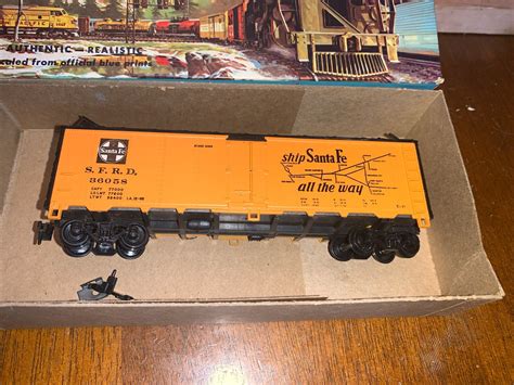 Athearn Ho Scale Kit5020 Santa Fe Grand Canyon” 40 Ice Bunker Reefer