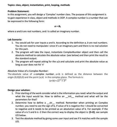 solved topics class object instantiation print looping