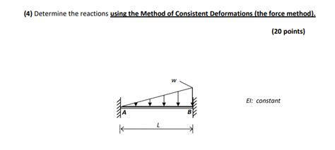solved 4 ﻿determine the reactions using the method of
