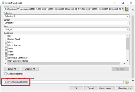 Arcmap Landsat Qa Arcgis Toolbox Problem Geographic Information