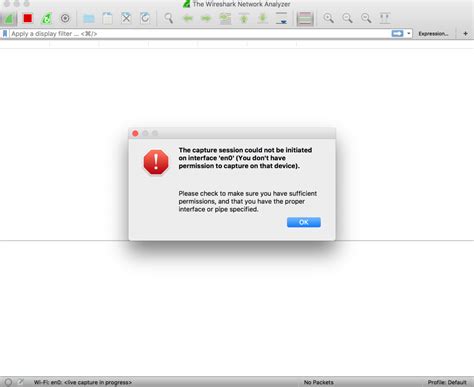 Fixing The Capture Session Could Not Be Initiated On Interface” You