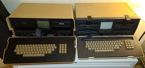 Just Picked Up These Two Osborne Computers Today They Both Work But Need Some Retrobriting And