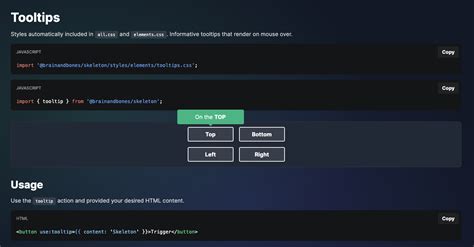 Recreate Tooltip As A Svelte Action Issue Skeletonlabs Skeleton Github