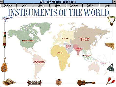 Microsoft Musical Instruments Download 1992 Educational Game