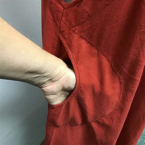 Yak Yeti Rust Coloured Cotton Dress Size XL XXL S