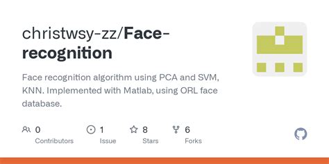 GitHub Christwsy Zz Face Recognition Face Recognition Algorithm Using PCA And SVM KNN