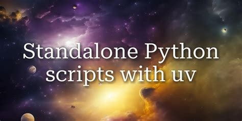 Til 113 Standalone Executable Python Scripts With Uv Mathspp