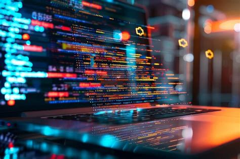 Premium Photo A Computer Screen With A Lot Of Code On It