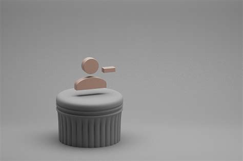 아름다운 추상적 인 삽화 사람 열과 멋진 배경에 기호 아이콘을 제거하십시오 3d 렌더링 그림 디자인의 배경 패턴 3차원 형태에 대한 스톡 사진 및 기타 이미지 Istock