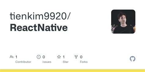 GitHub Tienkim ReactNative