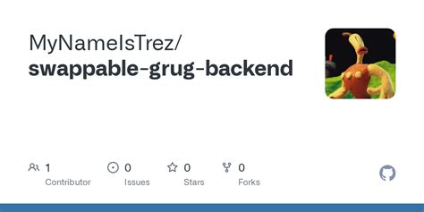 Github Mynameistrezswappable Grug Backend