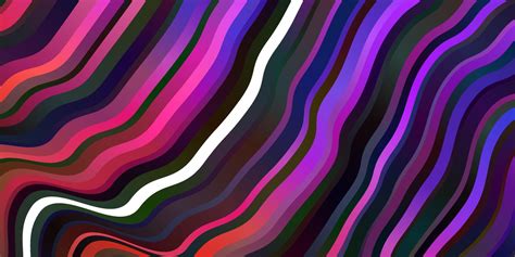 Dark Pink Red Vector Pattern With Wry Lines 41410242 Vector Art At Vecteezy