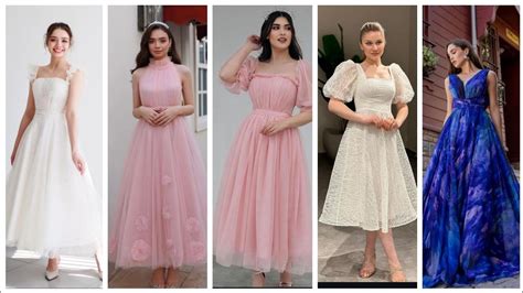 Top Party Simple Dressesلباس های ساده اما زیبای محفلی Youtube