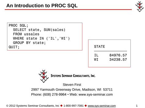 pdf an introduction to proc sql systems seminar to sas sql pdf · 1