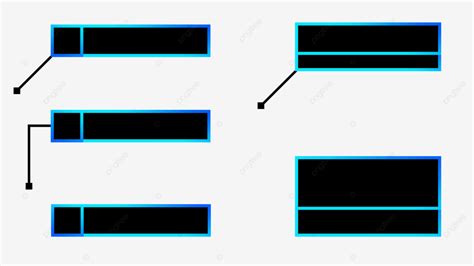 추상 빈 파란색 텍스트 상자 세트 추상 텍스트 상자 하단 3분의 1 추상적 인 모양 Png 일러스트 및 Psd 이미지 무료 다운로드 Pngtree