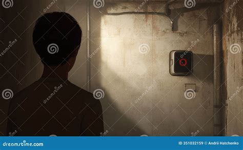 A Cinematic Frame Of A Person Noticing A Hidden Camera Watching Them Evoking Feelings Of Unease