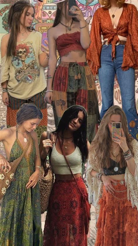 Trendy Outfits Ideas For Women Boho Outfir Aesthetic Boho Clothes